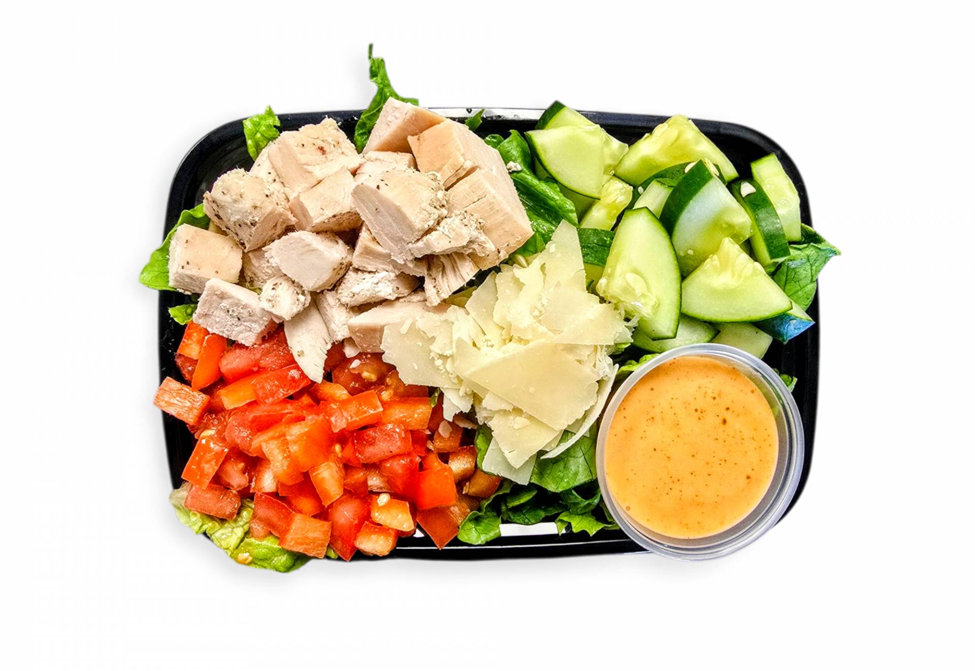 Salad - Spicy Chicken Ranch - Lean Impact Nutrition